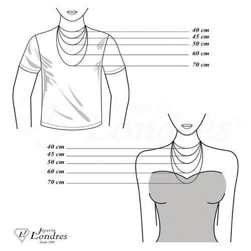 Cadena Paperclip 3MM 45 Cm | Joyería Londres